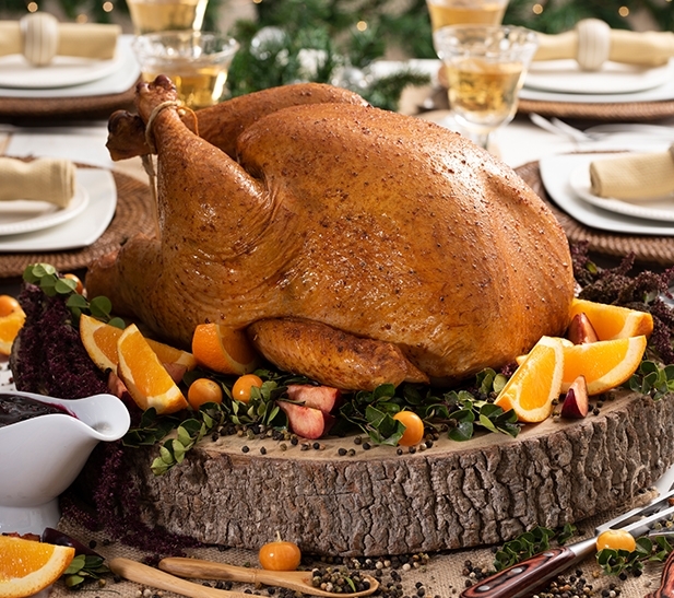 Pavo con salsa de frutos rojos y oporto - Mr Pavo