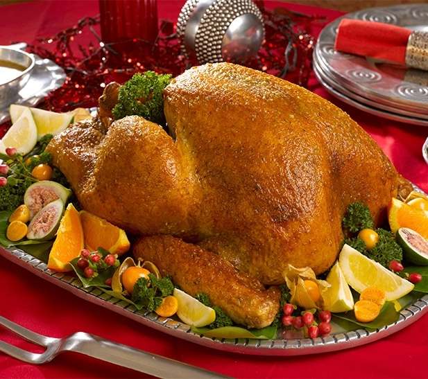 Pavo con miel y ajos rostizados - Mr Pavo